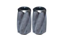 China PM HIP Mixing Screw Rotor Elements For Double Extruder Components For Petrochemical for sale