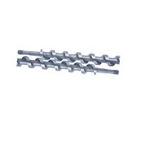 China Wear Resistant Side Feeder Conveying Elements Vacuum Hardening For Rubber Processing for sale