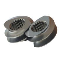 China Dia 10mm Compression Elements Vacuum Hardening Twin Screw Elements For Rubber Industry for sale
