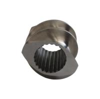 China 10mm - 300mm Wear Resistant Twin Screw Extruder Element Two Flights Screw Element for sale