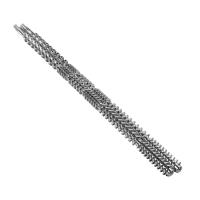 China ANSI Standard Double Screw Twin Screw For PVC Pipe Fittings Making Machinery for sale