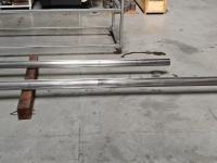 China Large Shaft Straight Shaft Big Screw Mental shafts Extruder Parts Screw Shafts for PE PP Factory for sale