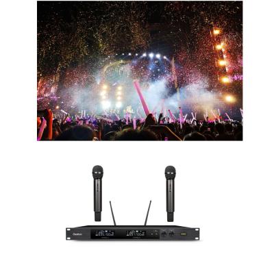 China Stronger Clearer Signal Wireless Microphone System Great Frequency Response for sale