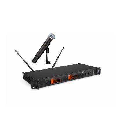 China NoiseLock Dual Squelch Circuit Wireless Handheld Microphone System Array Antenna for sale