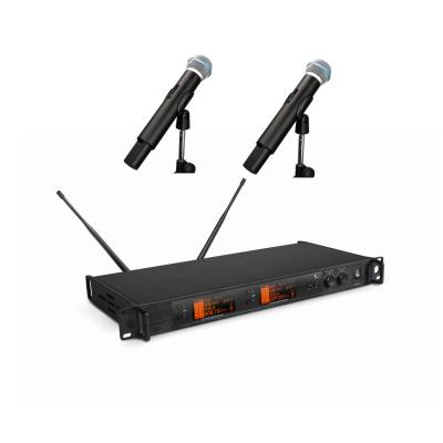 China Pilot Tone Squelch Wireless Handheld Microphone For Eliminating RF Interference for sale