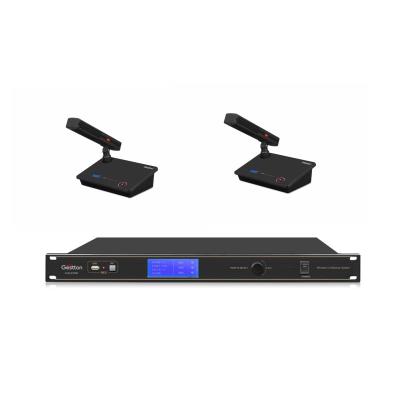 China Long Distance Wireless Conferencing System UHF 620-850MHz FM PLL Simple for sale