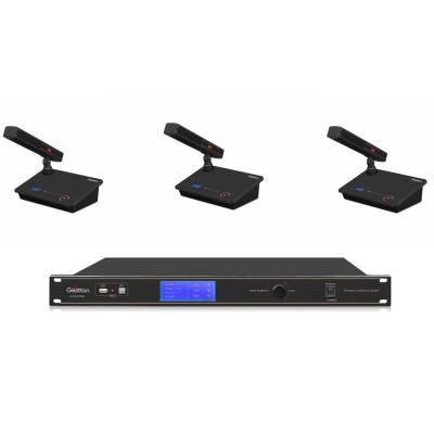 China Power Supply DC12V-18V Wireless Conference System Bandwidth 30MHz for sale