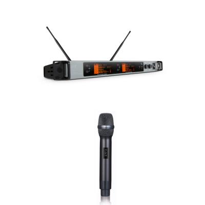 China Wireless Handheld Dynamic UHF Microphone System Body Pack Headmic Good Sound for sale