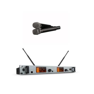 China CE ROHS Certified UHF Wireless Microphone Very With OLED Display for sale