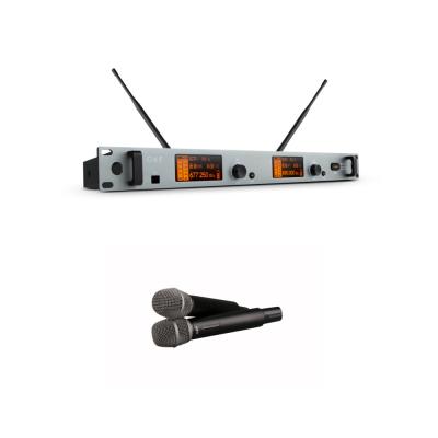 China Metal Case Karaoke Dual Channel Microphone 100-240V Stronger Clearer Signal for sale