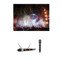 China 600 Selectable Frequencies UHF Wireless Microphone Across 30MHz Bandwidth for sale