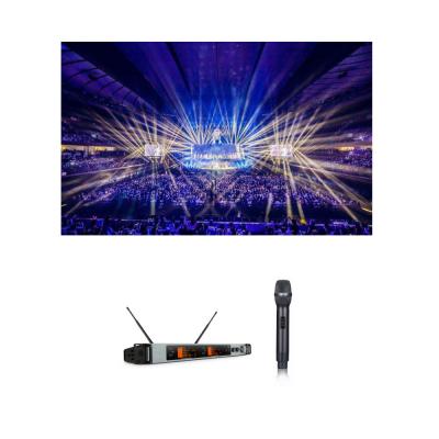 China Clear Voice UHF Wireless Microphone Stable Use Professional Sound for sale