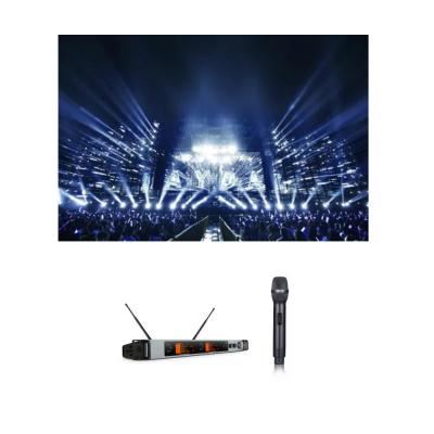 China Singing Big Performance Wireless UHF Microphone Very Easy And Quick To Use for sale