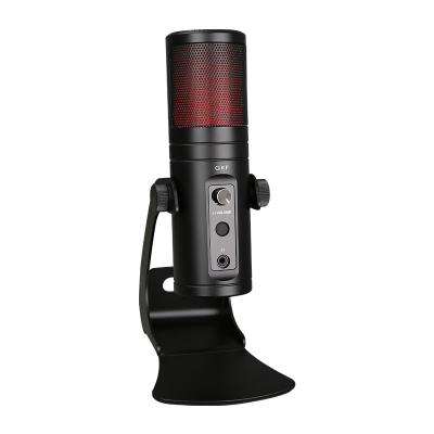 China Wired USB Recording Microphone 98.0db SNR USB C Condenser Microphone for sale
