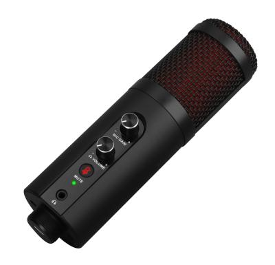 China GESTTON Wired 5V USB Youtube Microphone For Live Streaming Music for sale