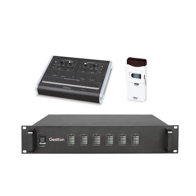 China 6 Languages Conference Translation System AC110V-240V CE ROHS for sale