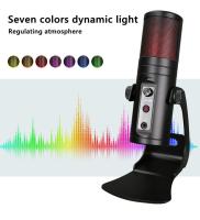 China 170mm*47.5mm USB Recording Microphone 7 Color Cardioid Dynamic Mic for sale