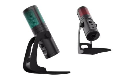 China Rgb Gaming USB Recording Microphone 20Hz-20KHz Support MacOS Windows for sale
