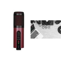 China Black Zoom YouTube Streaming Microphone Plug And Play Clear Voice for sale