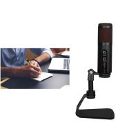 China Type C USB Recording Microphone With Mute Button Shock Mount CE ROHS for sale
