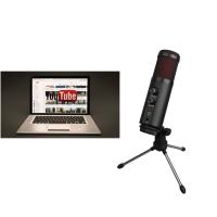 China OEM USB Recording Microphone For Gaming Singing Plug And Play for sale