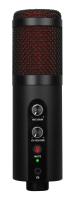 China Matt Black USB Recording Microphone 20Hz-20KHz Cardioid Microphone For Streaming for sale
