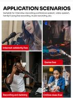 China Youtube USB Podcast Studio Condenser Microphone For Podcasting 140dB SPL for sale