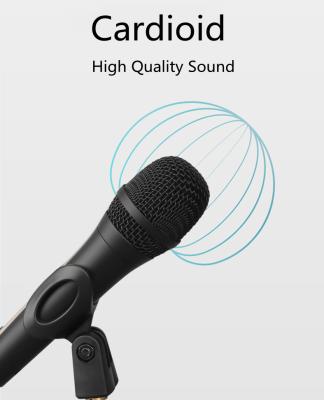 China Noise Reduction XLR USB Condenser Microphone For Laptop OEM ODM for sale