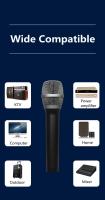China 21mm*141mm Tiktok Karaoke Microphone Auto Audio Mixer Mic CE ROHS for sale