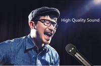 China Handheld PLL Synthesized Dual UHF Wireless Microphone System Metal Shell for sale
