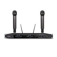 China Clear Voice 100-240V Dual Channel Wireless Microphone System OEM ODM for sale