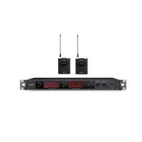 China PLL Unidirectional Lavalier UHF Wireless Microphone For Podcasting Vlogging for sale