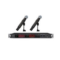 China OLED Display Screen Cordless Microphone Set 510-937MHz UHF Bodypack Transmitter for sale
