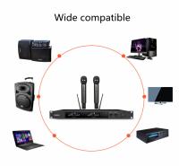 China UHF Home KTV Wireless Microphone For Singing Stage Outdoor Wedding Host for sale