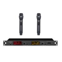 China RoHS XLR Balanced 6.3phi Phone Jack Unbalanced UHF Wireless Mic for sale