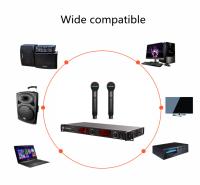 China DJ Karaoke UHF Wireless Microphone With 19