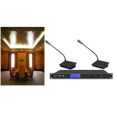 China PLL Wireless Conferencing System FCC Cardioid Gooseneck Microphone for sale