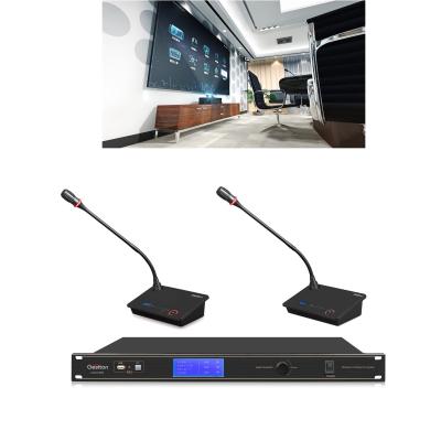 China 2.4kg XLR 6.35mm Wireless Conferencing System Audio Video Conferencing Equipment for sale