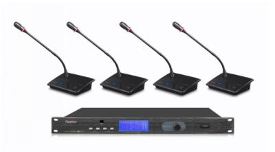 China 60m Range Wireless Conferencing System With Video Function Plug And Play for sale