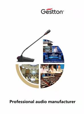 China 30MHz BandWidth Conference Voting System Hyper Cardioid Directional Conference Table Mic for sale