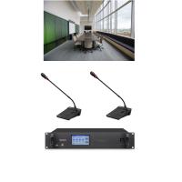 China Touch Screen Deskable Audio Video Conferencing Equipment 4 UHF Channels for sale