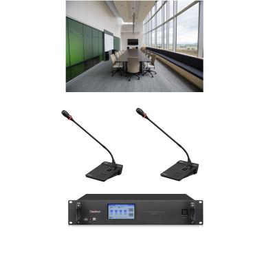 China Touch Screen Deskable Audio Video Conferencing Equipment 4 UHF Channels for sale
