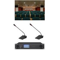 China PLL Synthesized Xlr Gooseneck UHF Wireless Microphone System 105dB SNR for sale
