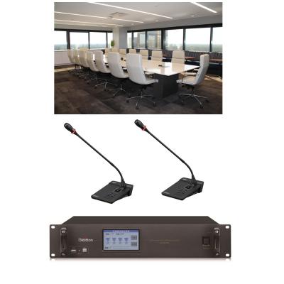 China GESTTON 3 Delegates Wireless Conferencing System Touch Screen Control for sale