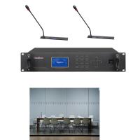 China Meeting Room 260 Units Multi Microphone Conference System 4 Channels Input for sale