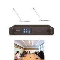 China 15 Main Controllers Delegate Conference Hall Mic System 483*323*90MM for sale