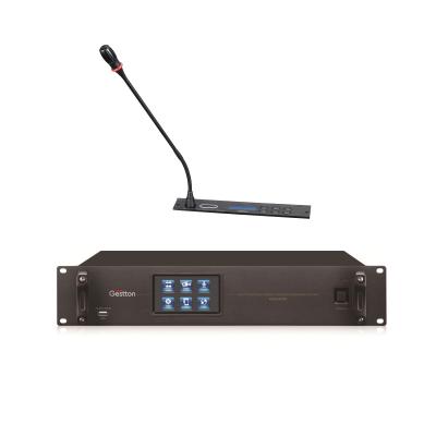 China Meeting Room Wired Conference System AC110V-240V 6 cameras tracking for sale