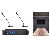 China 1500px Speaking Distance Digital Conference System Main Unit Control for sale