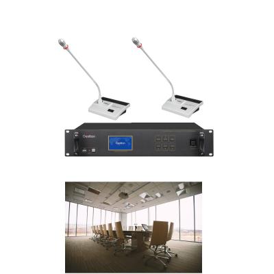 China 6.3mm Audio Input Tabletop Microphone For Conference System Broadcasting for sale