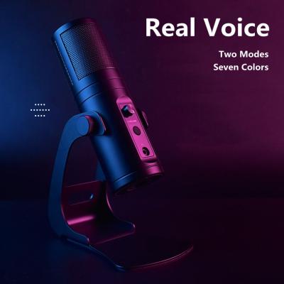 China OEM ODM Podcast Streaming Microphone 192KHZ 24 Bit USB Microphone for sale